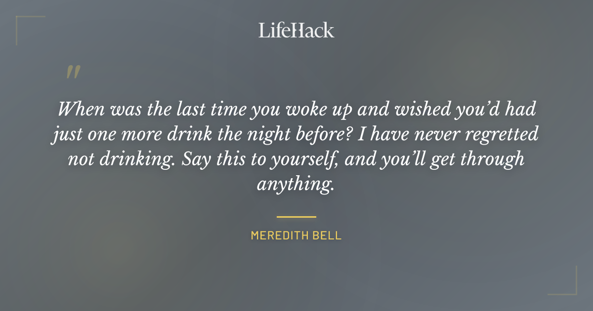 "When was the last time you woke up and wished you’..." - Meredith Bell ...